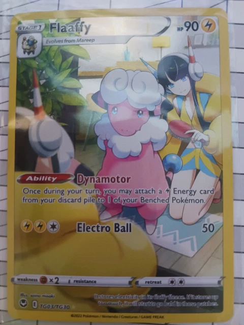POKÉMON TCG FLAAFFY SWSH12: Silver Tempest Trainer Gallery TG03/TG30 ...