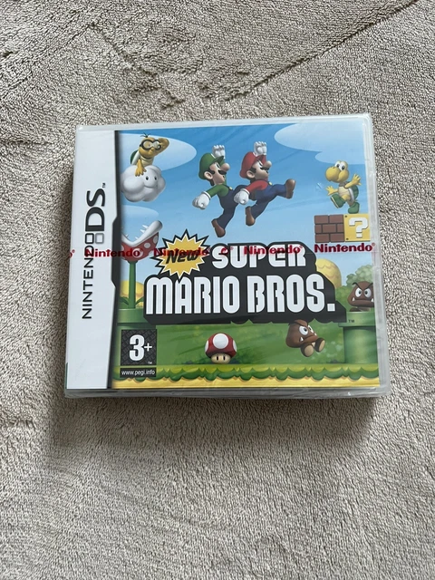 SUPER MARIO BROS. Nintendo DS Game Red Nintendo Seal Strip Super Rare ...