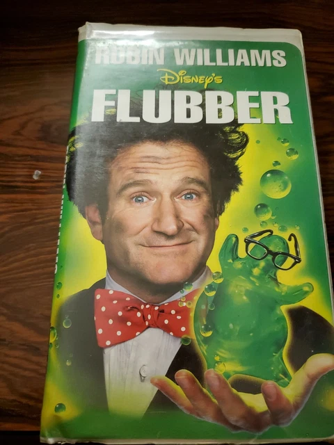 FLUBBER (VHS, 1998) staring robin williams in original clamshell case ...
