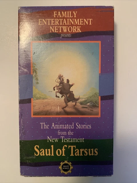 SAUL OF TARSUS The Animated Stories from The New Testament VHS 1989 £6. ...