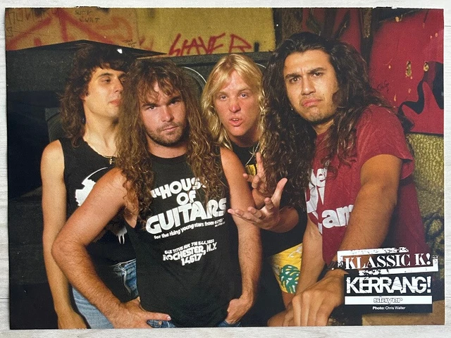 SLAYER - FULL page UK magazine poster EUR 4,57 - PicClick DE