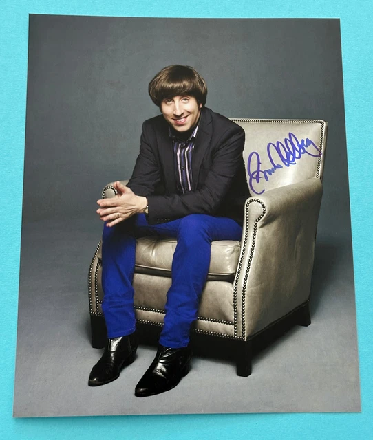 SIMON HELBERG - Big Bang Theory - signed, original Autogramm !!! EUR ...