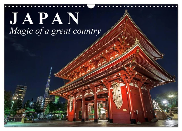 JAPAN MAGIC OF a great country (Wall Calendar 2025 DIN A3 landscape ...