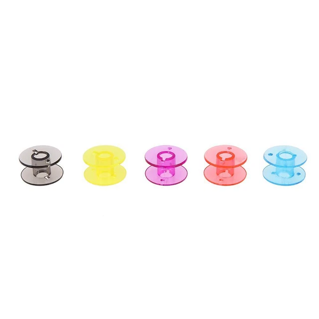 1PC PLASTIC 25 Single Bobbin Sewing Machine Spools Thread Storage Case ...
