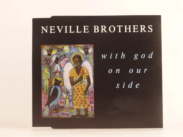 NEVILLE BROTHERS WITH GOD ON OUR SIDE (G99) 3 Track CD Single Picture ...