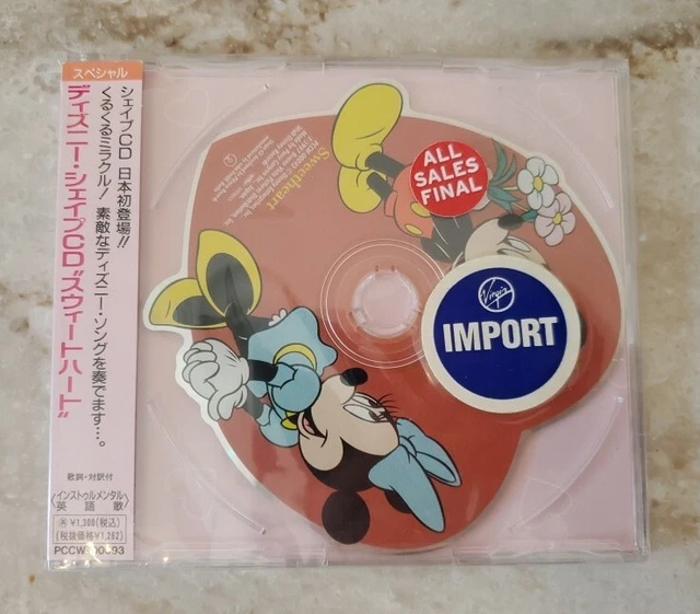 HEART SHAPE CD Sweetheart Japanese Import Walt Disney Soundtrack Rare ...