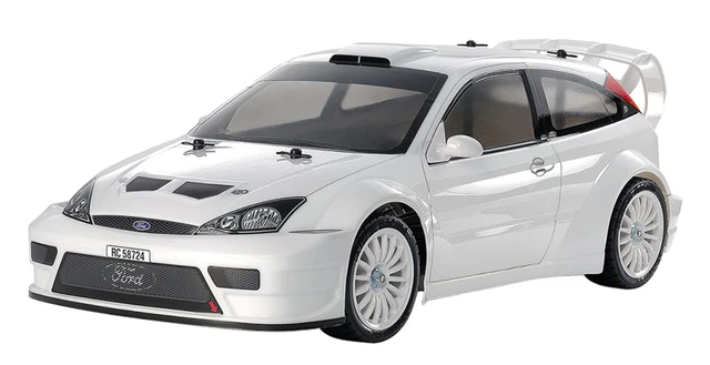 TAMIYA 58724 1:10 Ford Focus RS Custom TT-02-Remote Controlled Car ...