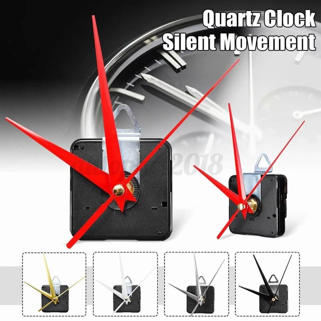 QUALITY QUARTZ WALL Clock Movement Mechanism DIY Kit Second Hand Length ...