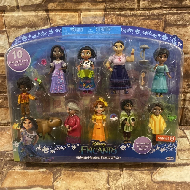 DISNEY ENCANTO ULTIMATE Madrigal Family Gift Set - 10 Piece Figure Set ...