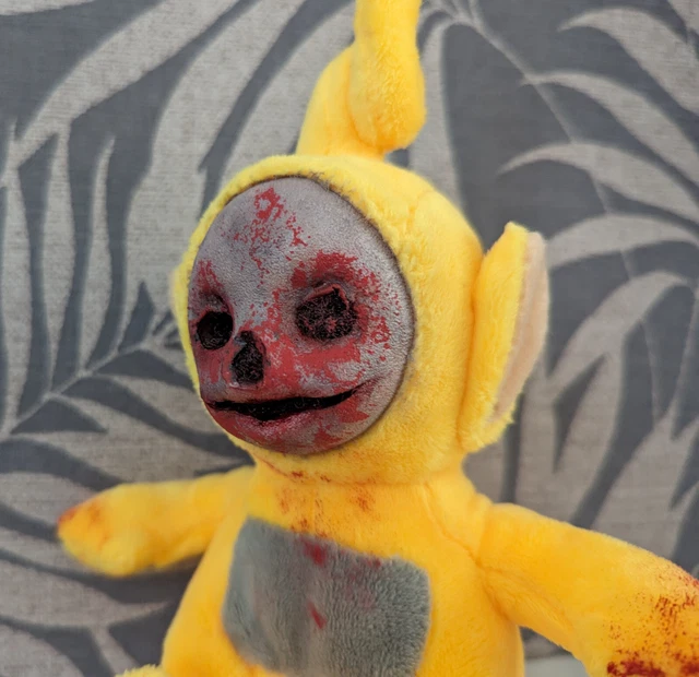 CREEPY HAUNTED TELETUBBIES doll ooak gothic horror retro scary prop ...