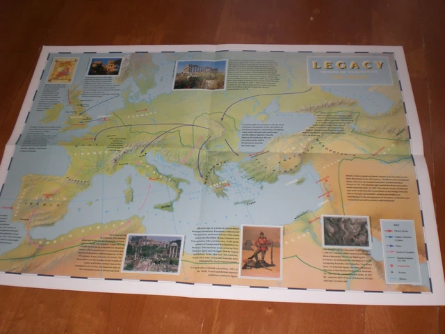 EDUCATIONAL MAPS POSTERS Geography Information History Projects ...