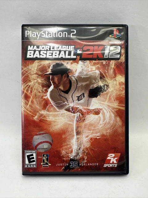 MAJOR LEAGUE BASEBALL 2K12, Sony Playstation 2 PS2 Complet W Manuel CIB ...