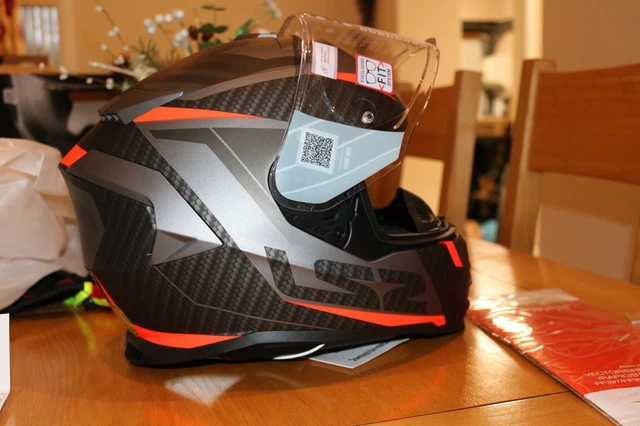 NEW MOTORCYCLE / Helmet LS2 FF 800 STORM RACER Medium flip sun visor ...