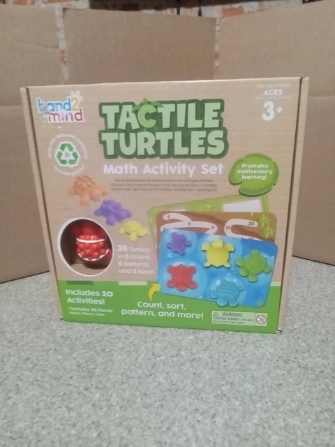 TACTILE TURTLES MATH Activity Set - promotes multisensory learning $21. ...