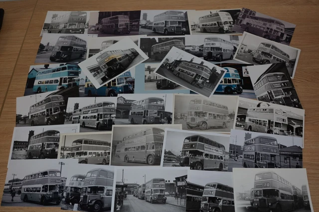 BIRKENHEAD CORPORATION VINTAGE Bus Photos X 55 +1 £16.50 - PicClick UK