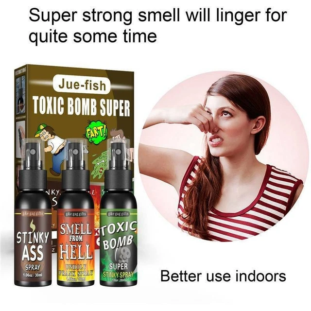 30ML NOVELTY LIQUID Stinky Fart Spray Can Prank Joke Gag Stink Bomb ...