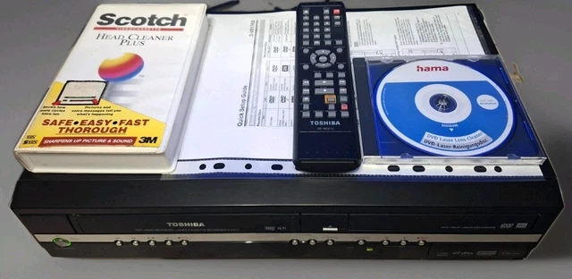 TOSHIBA VHS DVD Recorder Copy VHS to DVD with Remote & Set Up Guide DVR17KTB $261.70 - PicClick AU