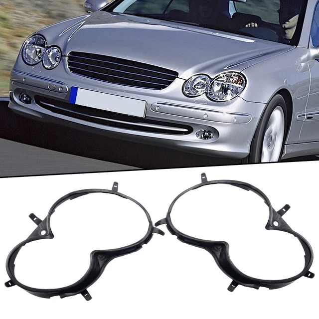 PAIR LEFT RIGHT Headlight Headlamp Gasket For Mercedes W209-CLK 2003 ...