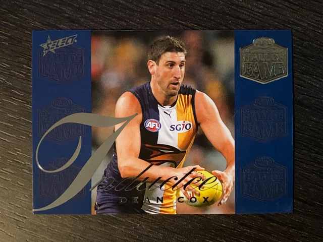 2024 AFL SELECT Legacy Ultimate Hall of Fame Inductee Dean Cox 11/110 ...