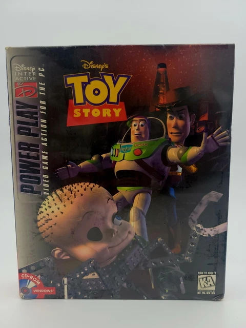 TOY STORY DISNEY NEW SEALED PC Game Big Box Rare 90s $30.00 - PicClick