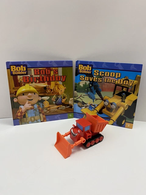 BOB THE BUILDER Muck 6” + Bob's Birthday + Scoop Saves the Day Hard ...
