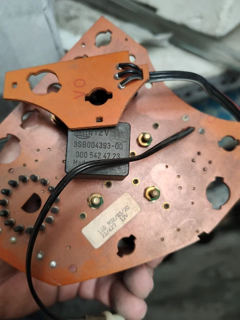 MERCEDES W124 MULTI gauge instrument cluster New old stock 1245420001 ...