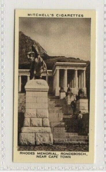 #19 EMPIRE CIGARETTE card Rhodes Memorial, Rondesbosch, Cape Town ...