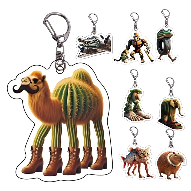 BRR BRR PATAPIM Italian Brainrot Animals Keychains for Accessories ...