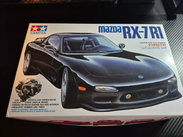 1/24 TAMIYA MAZDA RX-7 R1 model kit plus extras £18.62 - PicClick UK