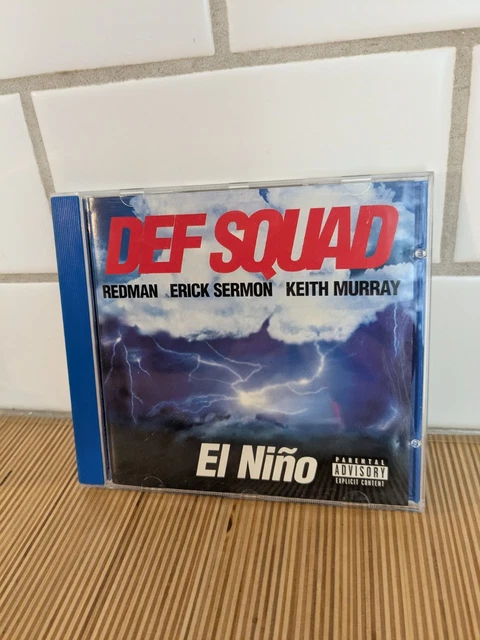 DEF SQUAD - El Niño CD 1998 Hip Hop Album RedMan Erick Sermon Keith ...