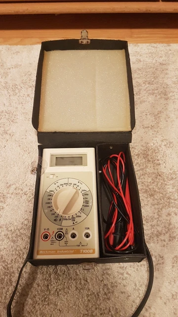 VINTAGE WAVETEK BECKMAN Industrial Digital Multimeter T100B with ...