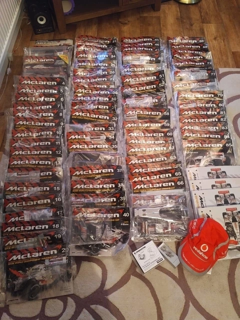 DEAGOSTINI BUILD THE McLAREN MP4/23 1:8 SCALE £360.00 - PicClick UK