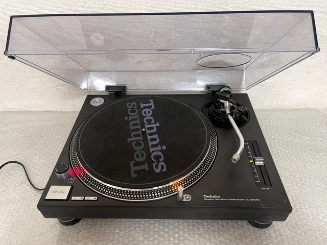 TECHNICS SL-1200MK3 BLACK Direct Drive DJ Turntable SL-1200 MK3 K From ...