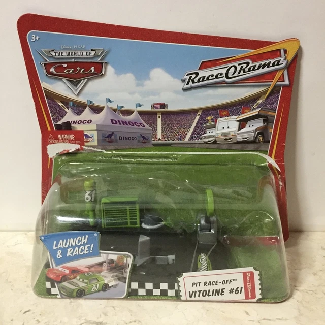 DISNEY PIXAR CARS Race O Rama Pit Row Race-Off Vitoline #61 - New ...