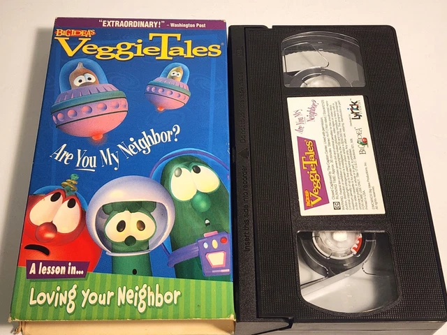 VEGGIETALES ARE YOU My Neighbor? VHS 1995 £5.80 - PicClick UK