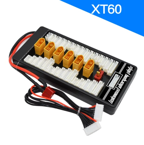 XT60 BATTERY CHARGER Parallel Charging Adaptor Board Balance T Plug ...