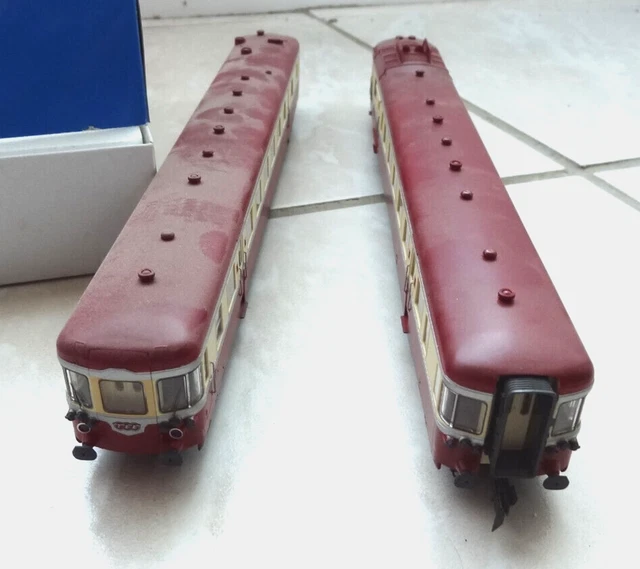ECHELLE HO ROCO AUTORAIL SNCF RGP 2 ELEMENTS TEE EN COFFRET 43033 EUR ...