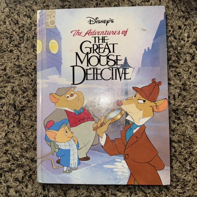 VINTAGE 1987 THE Great Mouse Detective - Disney Twin Books Gallery ...