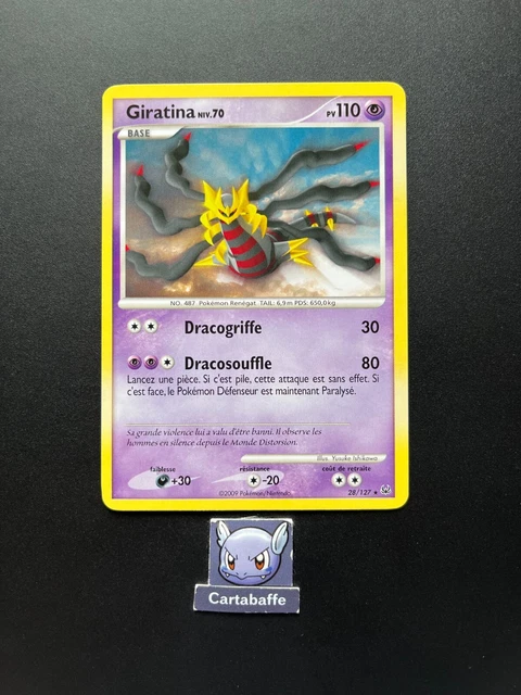 CARTE POKÉMON GIRATINA 28/127 Rare Platine Base NM PROCHE NEUF EUR 6,85 ...