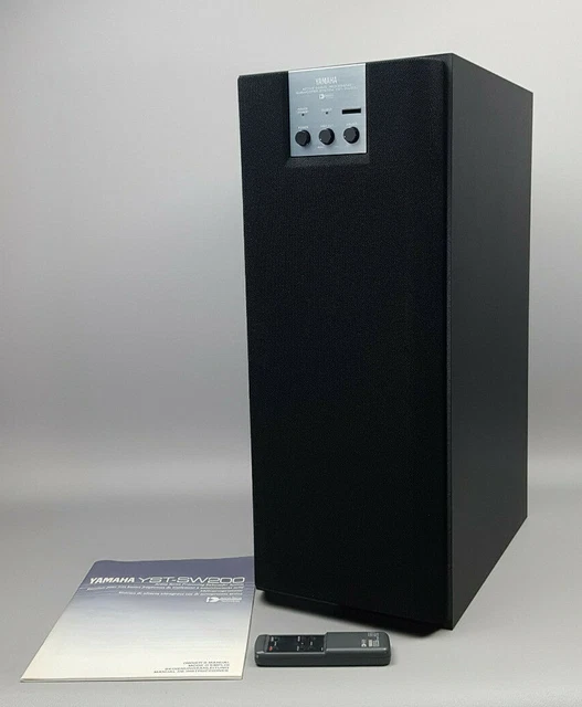 SYSTÈME DE CAISSON de basses à traitement servo actif Yamaha YST-SW200 ...