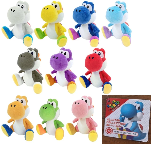 NEW OFFICIAL NINTENDO All Star Collection Yoshi Plush Toy SANEI 20cm ...