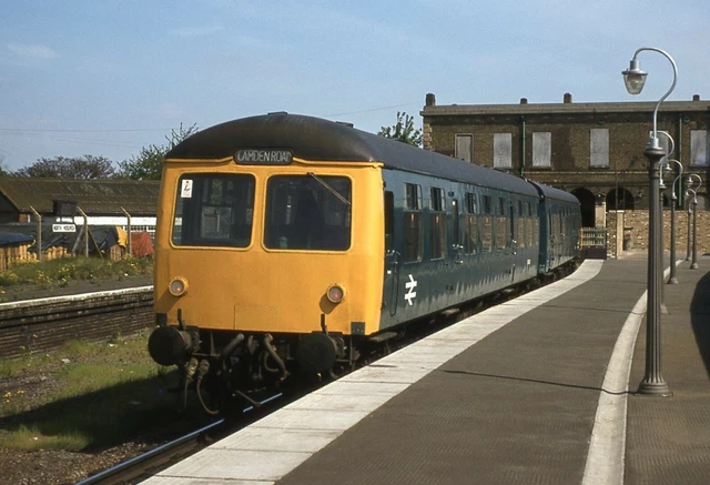BRITISH RAIL CLASS 105 Cravens DMU Railway Photo - North Woolwich ...