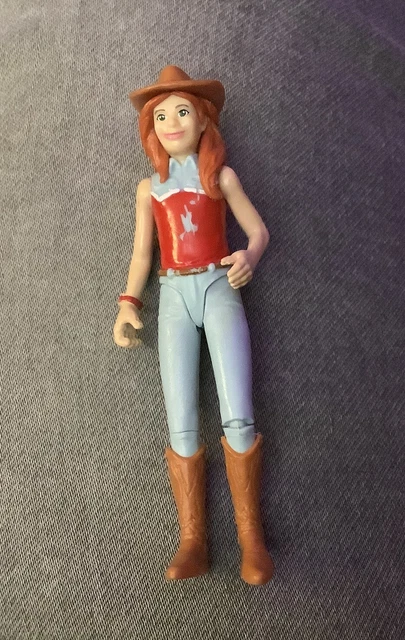 SCHLEICH FIGUR HANNAH Reiterin bewegliche Figur mit Hut EUR 6,99 ...