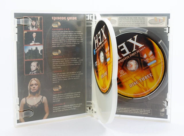 HEX COMPLETE FIRST Season DVD Michael Fassbender Jemima Rooper Region 4 ...