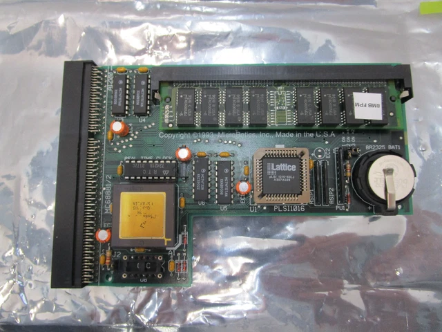 MBX 1200Z 8MB Ram Rtc By Microbotics For Commodore Amiga 1200 Tested ...