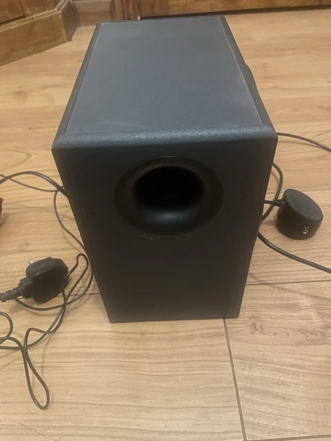 LOGITECH Z333 MULTIMEDIA Speaker System Subwoofer S-00154 and Control ...