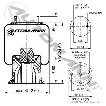 AUTOMANN AB1DK23L-9101 AIR Spring Rolling Lobe $301.18 - PicClick CA