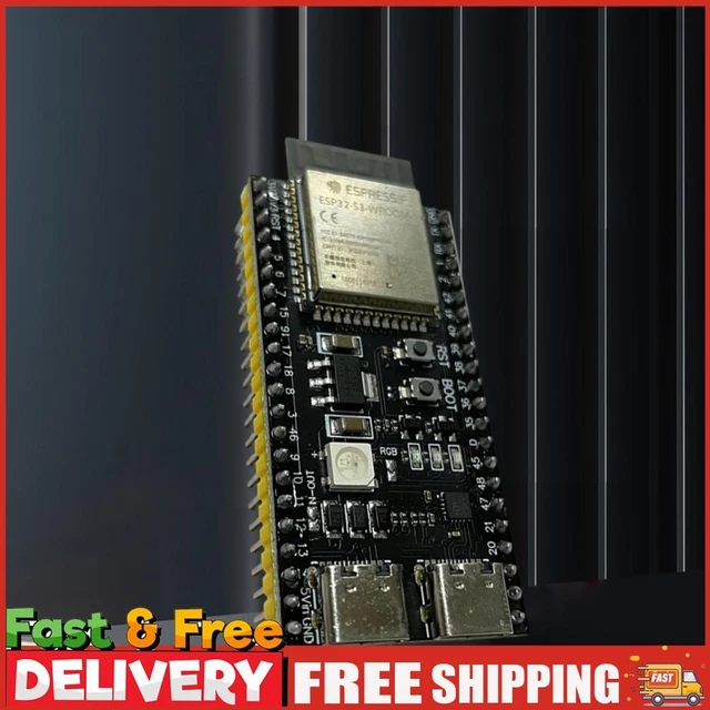 ESP32/ ESP32-S3/ESP32-C3 WIFI+BT BLE Module Dual Type-C ESP32 Development Board £8.75 - PicClick UK