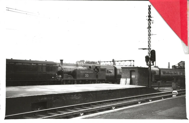 SOUTHERN RAILWAY - M7 Class 0-4-4T No.33 - Vintage Image - # L2505 £1. ...