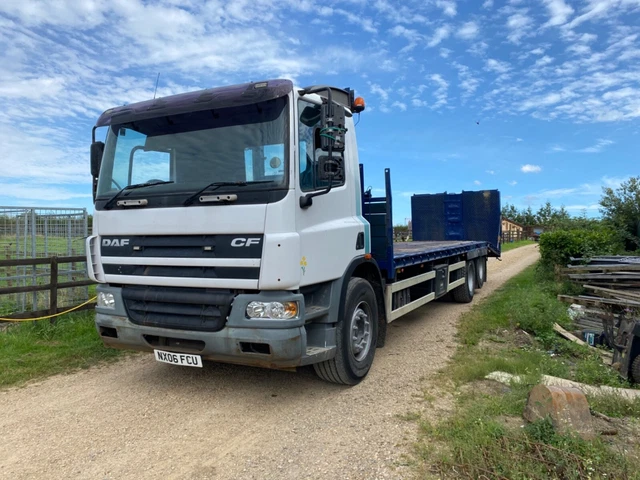 DAF BEAVER TAIL recovery plant lorry low loader £9,000.00 - PicClick UK